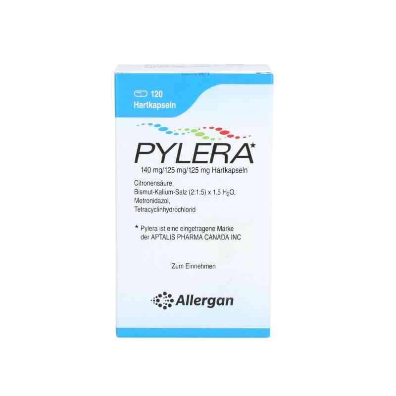 Pylera 140 mg/125 mg/125 mg Hartkapseln 120 stk