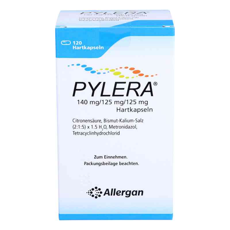 Pylera 140 mg/125 mg/125 mg Hartkapseln 120 stk