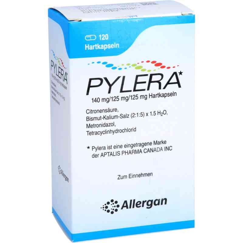 Pylera 140 mg/125 mg/125 mg Hartkapseln 120 stk