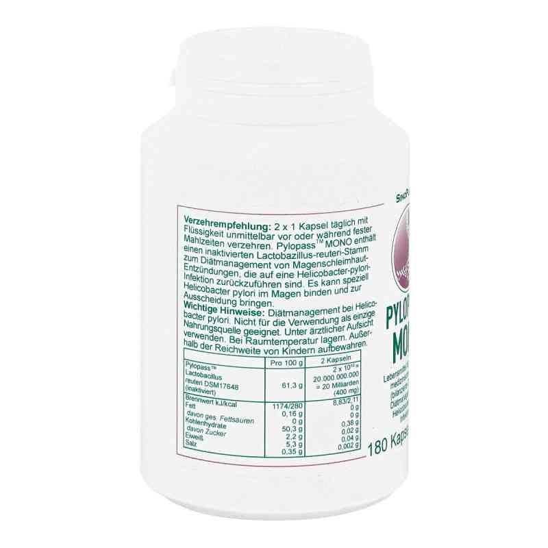 Pylopass Mono 200 mg bei Helicobacter pylori Kapsel (n) 180 stk