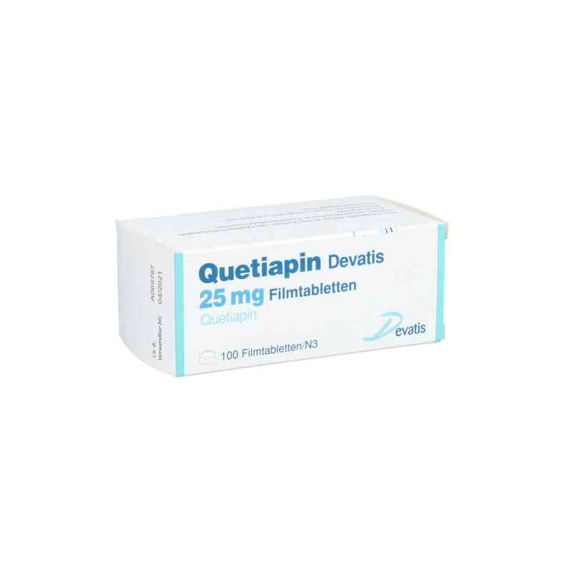 Quetiapin Devatis 25 mg Filmtabletten 100 stk online kaufen