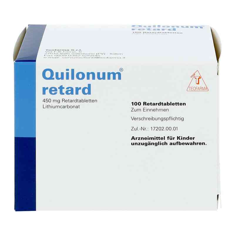 Quilonum retard Tabletten 100 stk online kaufen
