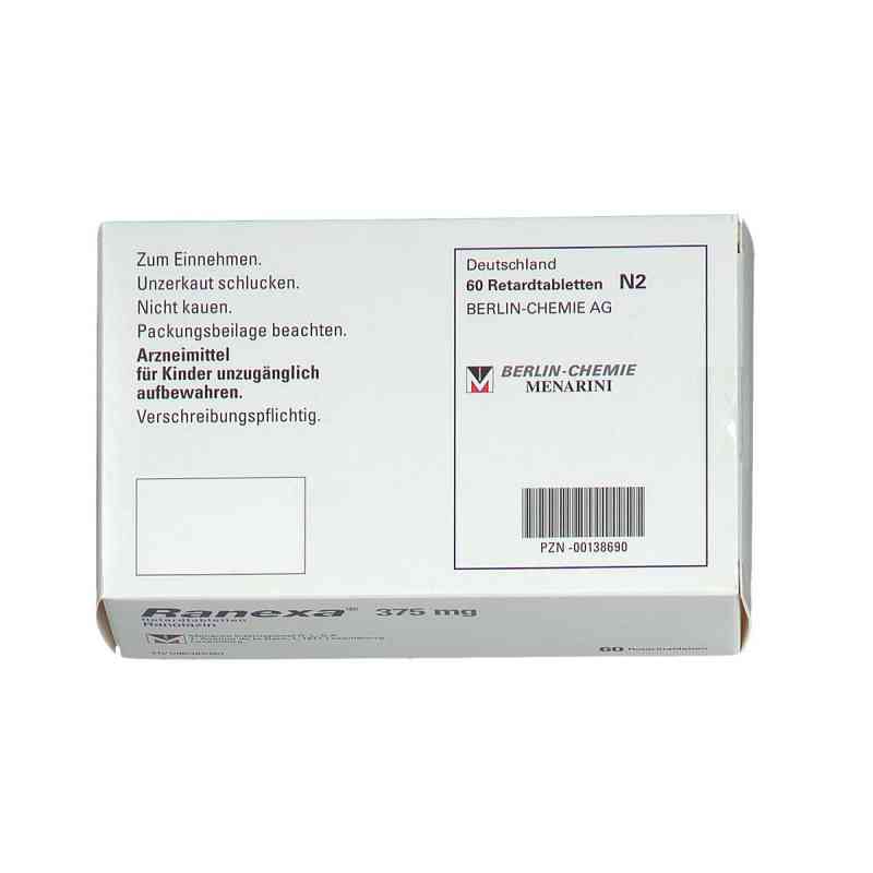 Ranexa 375 mg Retardtabletten 60 stk online kaufen