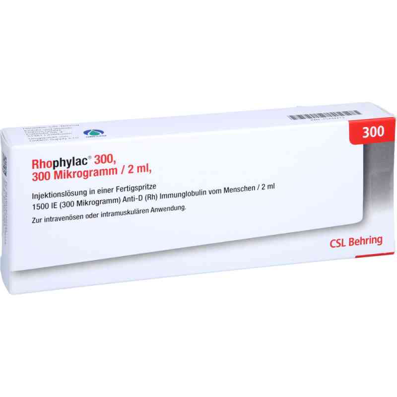 Rhophylac 300 [my]g/2 ml Injektionslösung in Fertigsp 1X2 ml