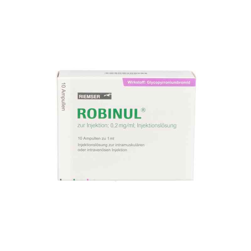 Robinul zur Injektion 0,2 mg/ml iniecto -lösung 10X1 ml