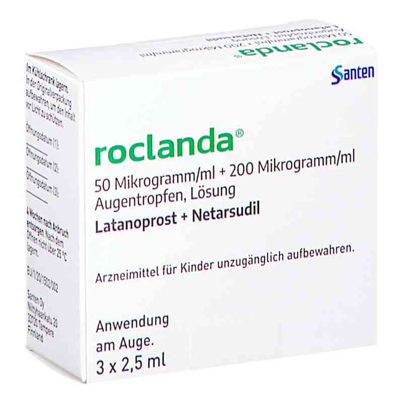 Roclanda 50 Μg/ml + 200 Μg/ml Augentropfen Lösung 3X2.5 ml