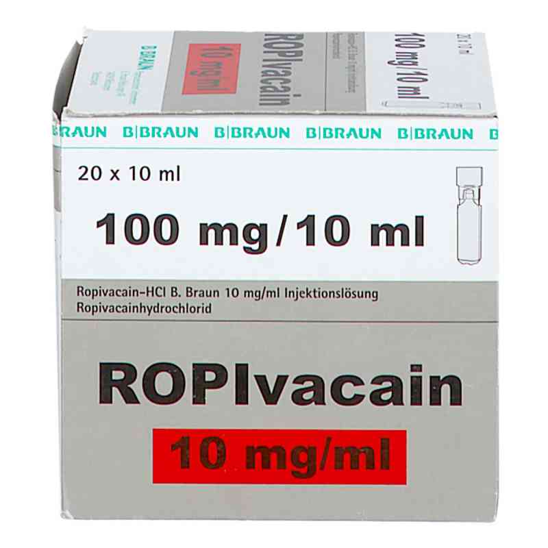 Ropivacain B.braun 10 mg/ml Injektionslösung 20X10 ml