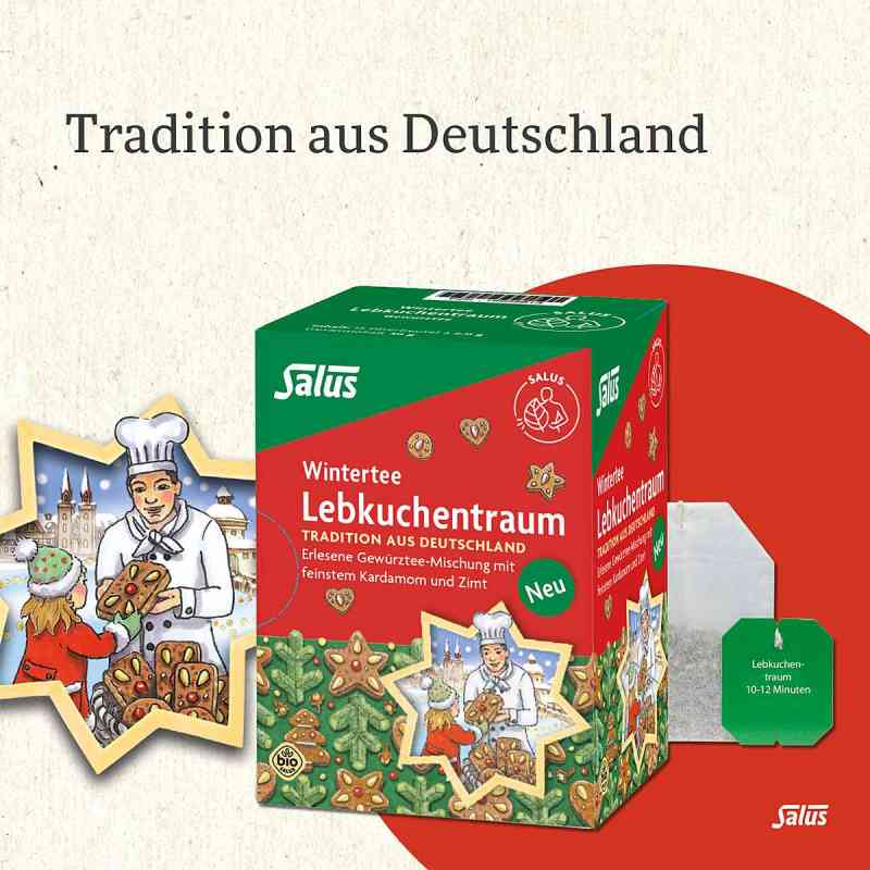 Salus Lebkuchentraum Bio Filterbeutel 15 stk online kaufen