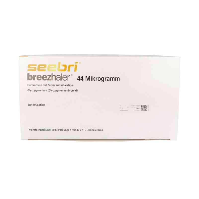 Seebri Breezhaler 44 Mikrogramm Hartk.m.plv.z.inh. 3X30 stk