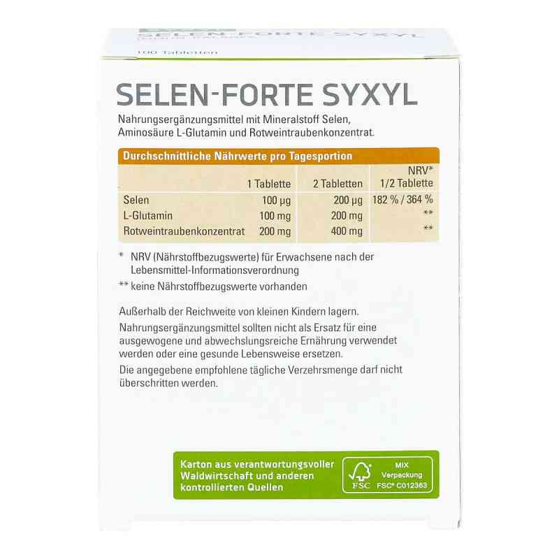 Selen Forte Syxyl Tabletten 100 stk online kaufen