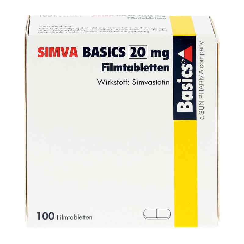 SIMVA BASICS 20mg 100 stk online kaufen günstig bei apo.com