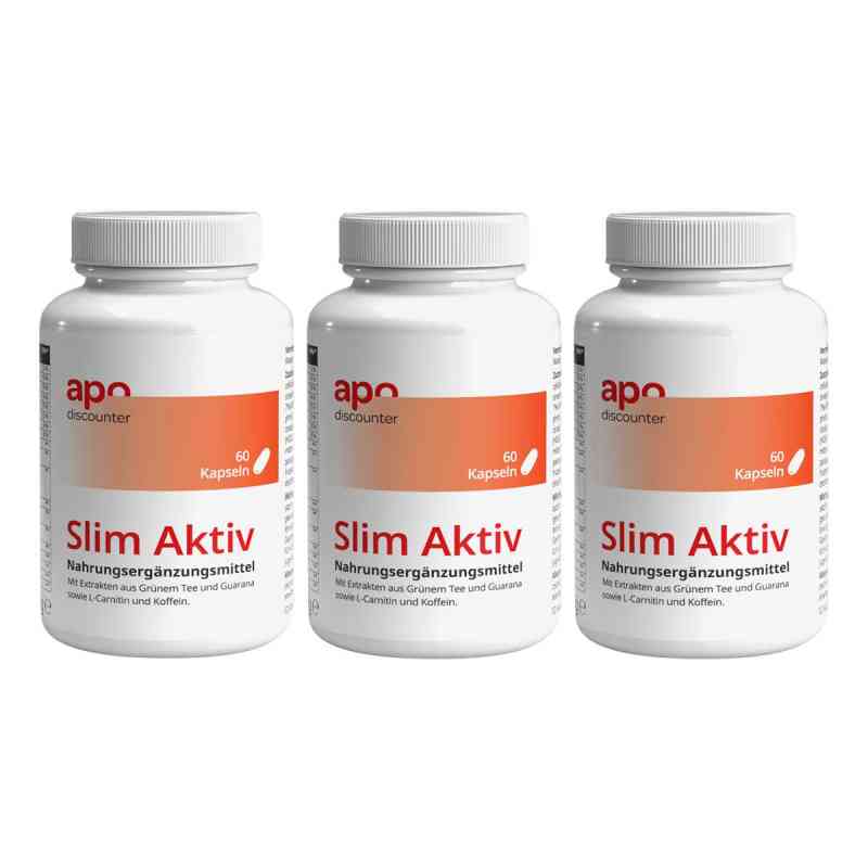 Slim Aktiv Stoffwechsel Kapseln von apodiscounter 3x60 stk