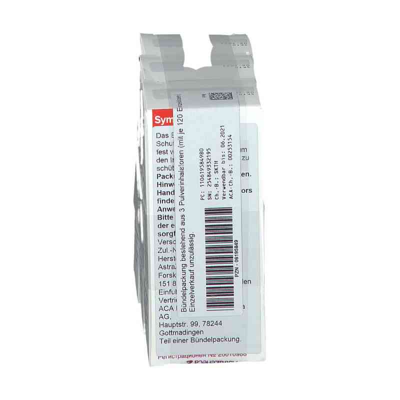 Symbicort Turbohaler 160/4,5 Mikrogramm/Dosis 3 stk