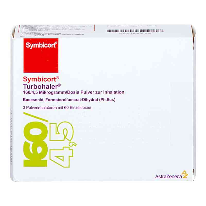 Symbicort Turbohaler 160/4,5 Μg/dosis 60 Ed 3 stk