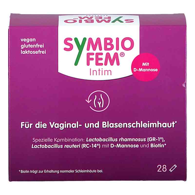 Symbiofem Intim Milchsäurebakterien Mit D-mannose 28 stk