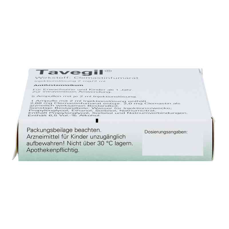 Tavegil Injektionslösung 2 mg/2 ml Ampullen 5X2 ml
