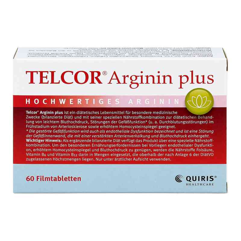 Telcor Arginin plus Filmtabletten 60 stk online kaufen