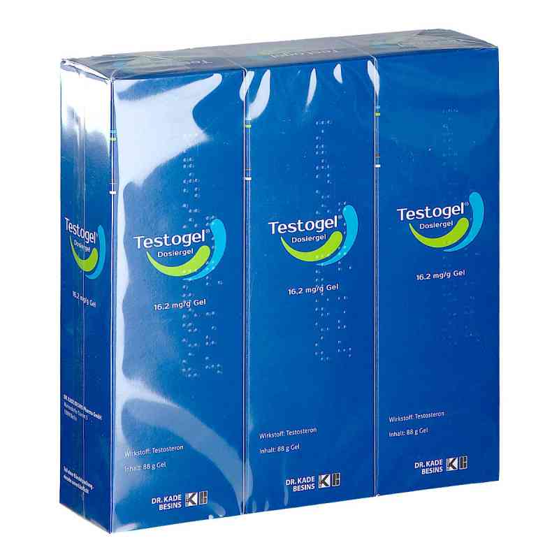 Testogel Dosiergel 16,2 mg/g Gel 3X88 g online kaufen