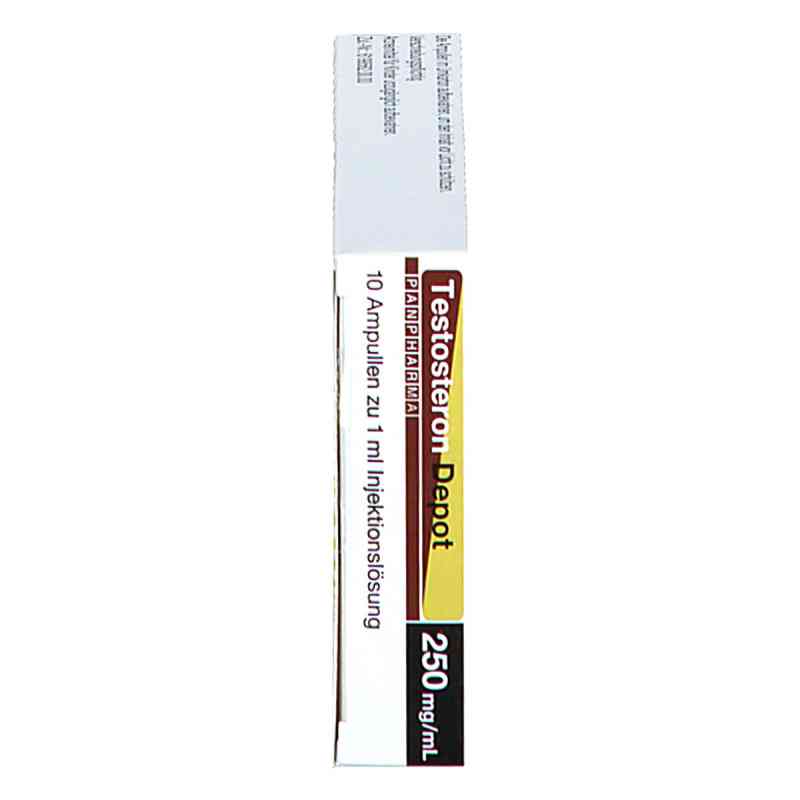 Testosteron Depot Panpharma 250 mg/ml iniecto -l.amp. 10X1 ml
