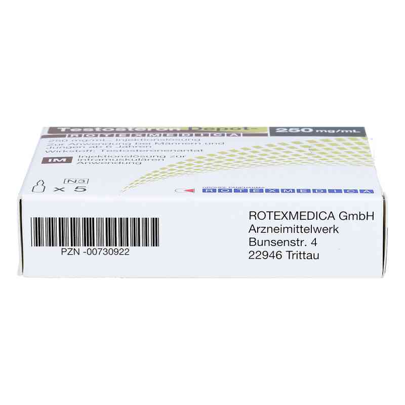 Testosteron depot Rotexmedica Injektionslösung 5X1 ml