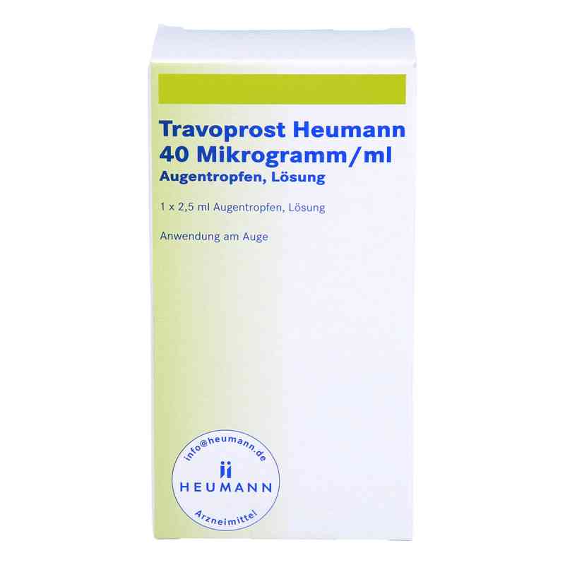 Travoprost Heumann 40 Mikrogramm/ml Augentropfen 2.5 ml