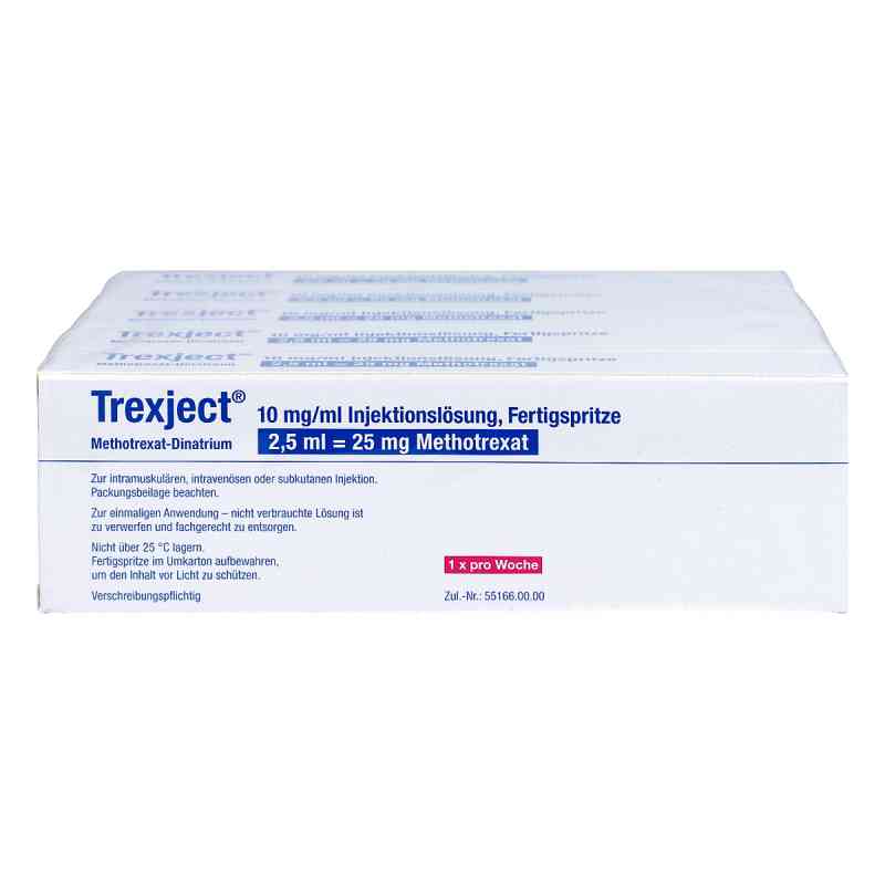 Trexject 25 mg 10 mg/ml iniecto -lsg.i.e.fertigspr. 5 stk