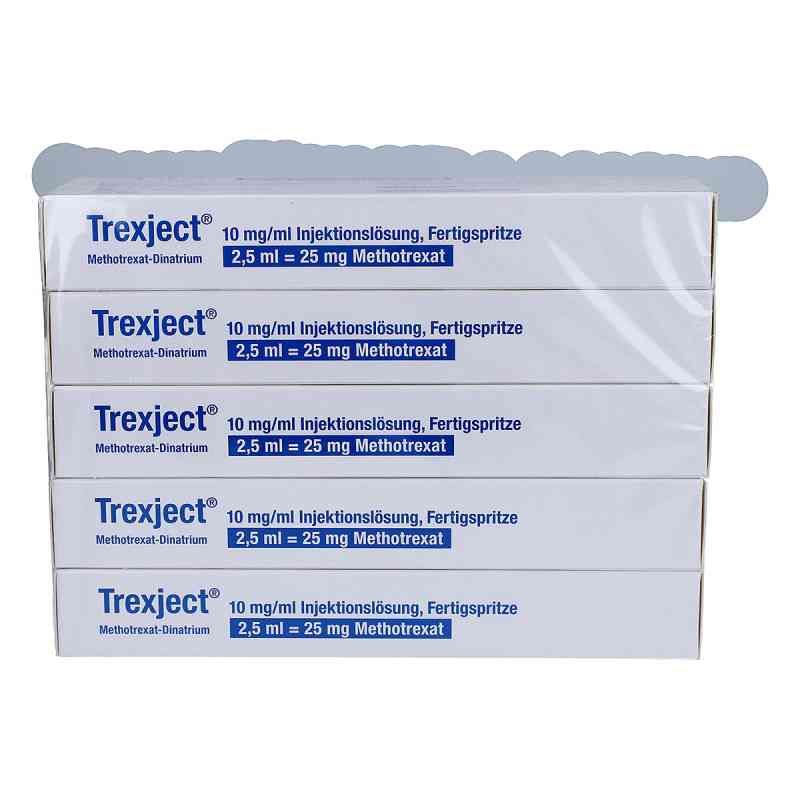 Trexject 25 mg 10 mg/ml iniecto -lsg.i.e.fertigspr. 5 stk