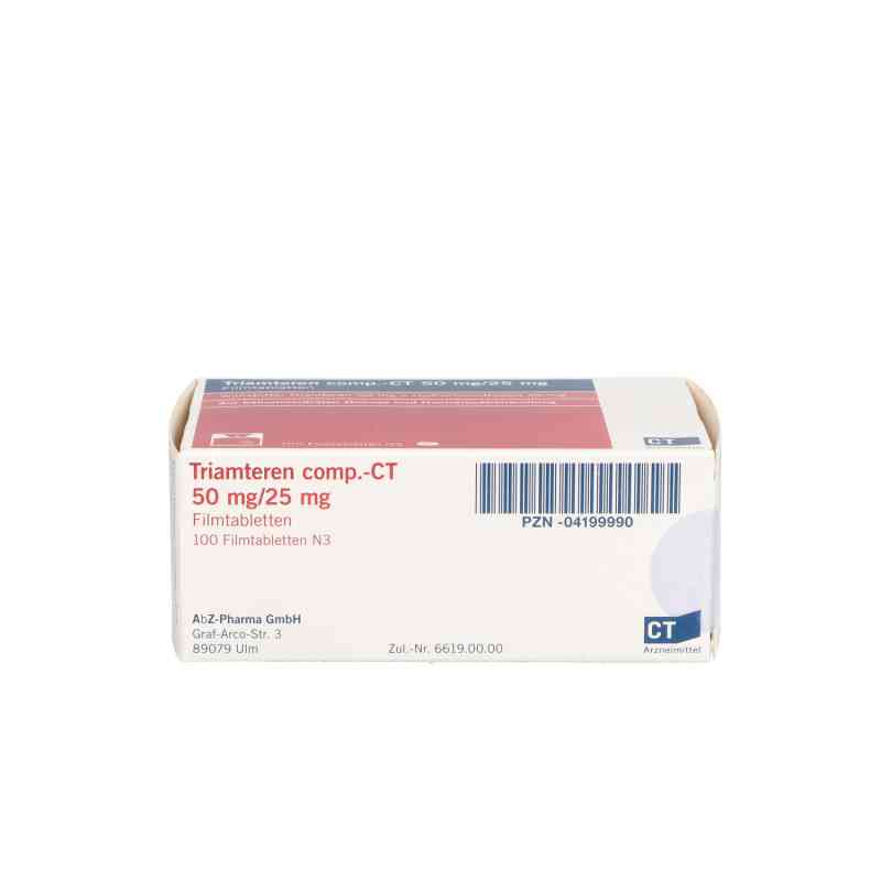 Triamteren compositus -CT 50 mg/25 mg Filmtabletten 100 stk