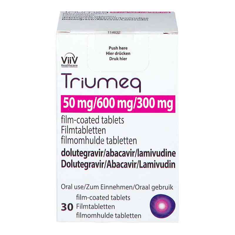 Triumeq 50mg/600mg/300mg 30 stk online kaufen