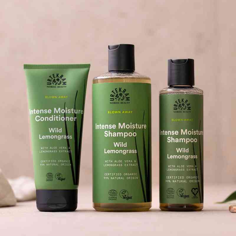 Urtekram Wild Lemongrass Intense Moisture Shampoo 500 ml