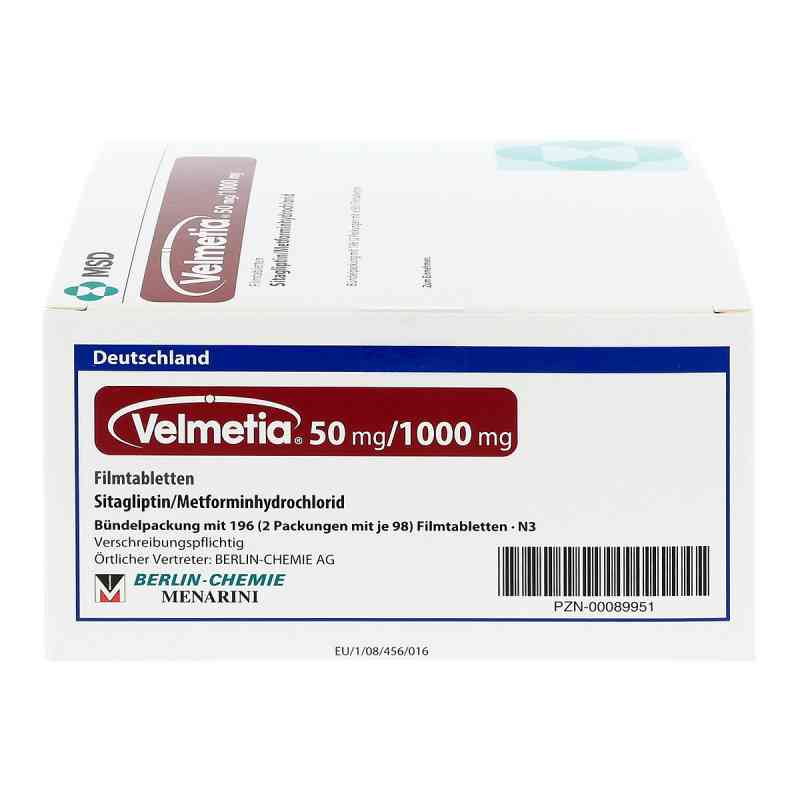 Velmetia 50mg/1000mg 196 stk online kaufen günstig bei apo.com