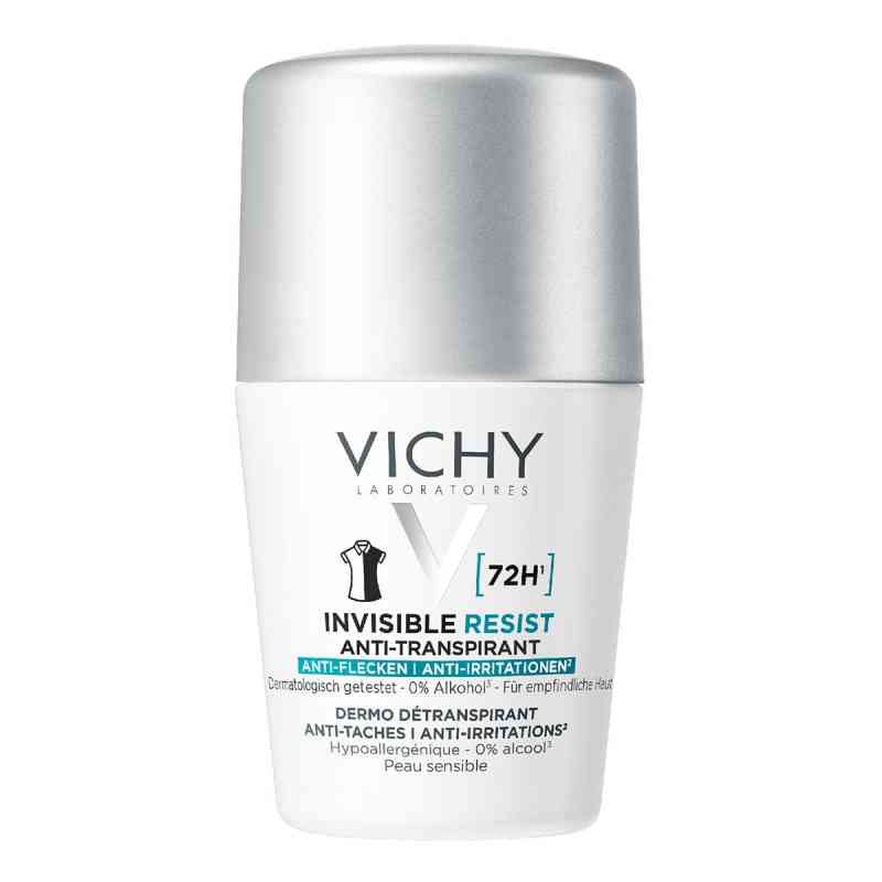 Vichy Deo Roll-on 72h Anti-flecken Invisible Dp 2X50 ml