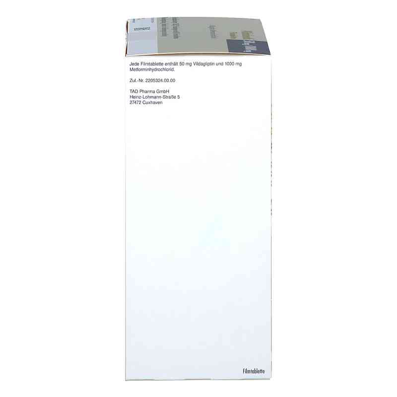 Vildakombi 50 Mg/1000 Mg Filmtabletten 3X60 stk
