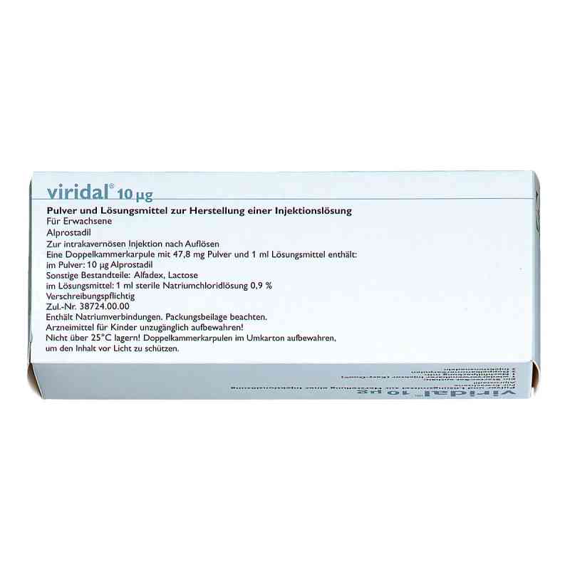 Viridal 10 [my]g Starter Set Applik.+ 2 Karpulen 1 Pck