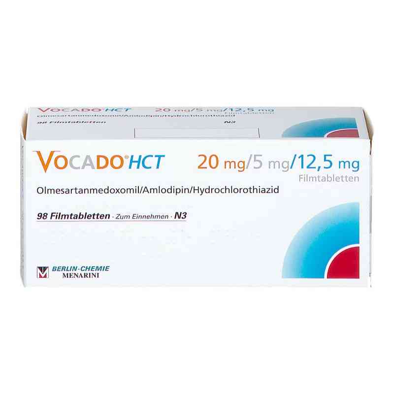 Vocado Hct 20 mg/5 mg/12,5 mg Filmtabletten 98 stk