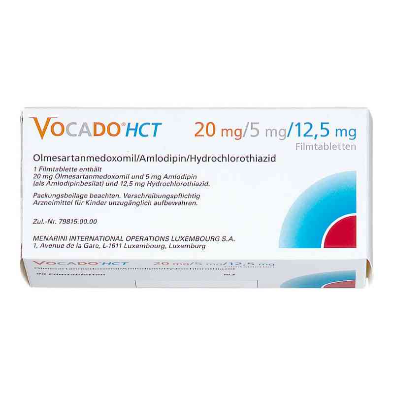 Vocado Hct 20 mg/5 mg/12,5 mg Filmtabletten 98 stk