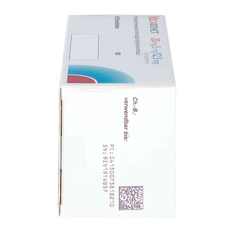 Vocado Hct 20 mg/5 mg/12,5 mg Filmtabletten 98 stk