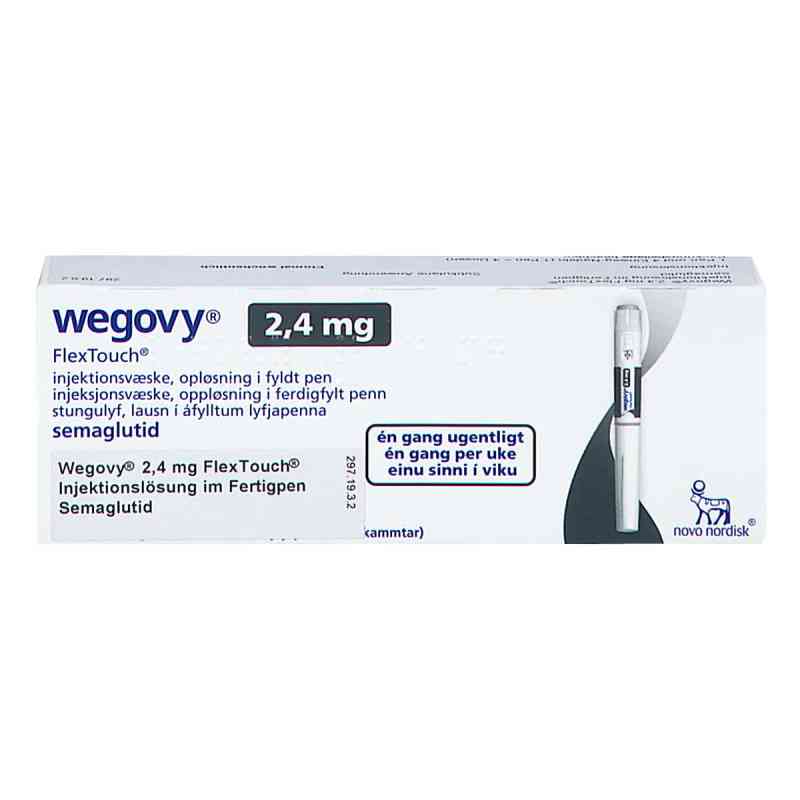 Wegovy 2,4 Mg Flextouch Injektionslösung fertigpen 1X3 ml