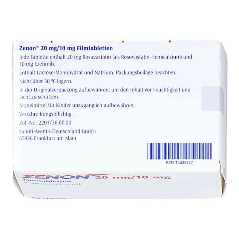 Zenon 20 Mg/10 Mg Filmtabletten 100 stk online kaufen