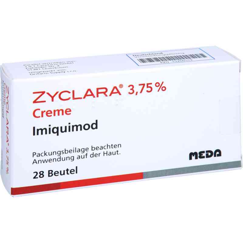 Zyclara 3,75% Creme Sachets 28 stk online kaufen