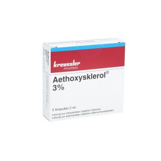 Aethoxysklerol 3% Injektionslösung 5X2 ml online kaufen