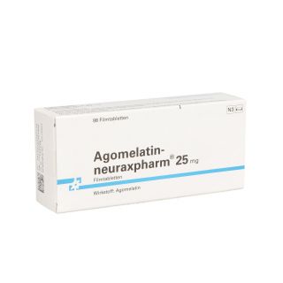 Agomelatin-neuraxpharm 25 mg Filmtabletten 98 stk