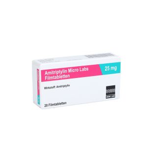 Amitriptylin-Micro Labs 25mg 20 stk online kaufen
