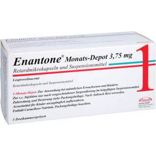 Enantone Monats-depot 3,75 mg 2-kammerspr.rms 3X1 ml