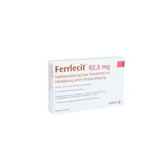Ferrlecit 62,5 mg Ampullen 6X5 ml online kaufen