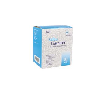 Salbu Easyhaler 0,1 mg 200 Ed Inhalationspulver 3 stk