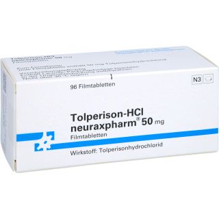 Tolperison Hcl neuraxpharm 50 mg Filmtabletten 96 stk