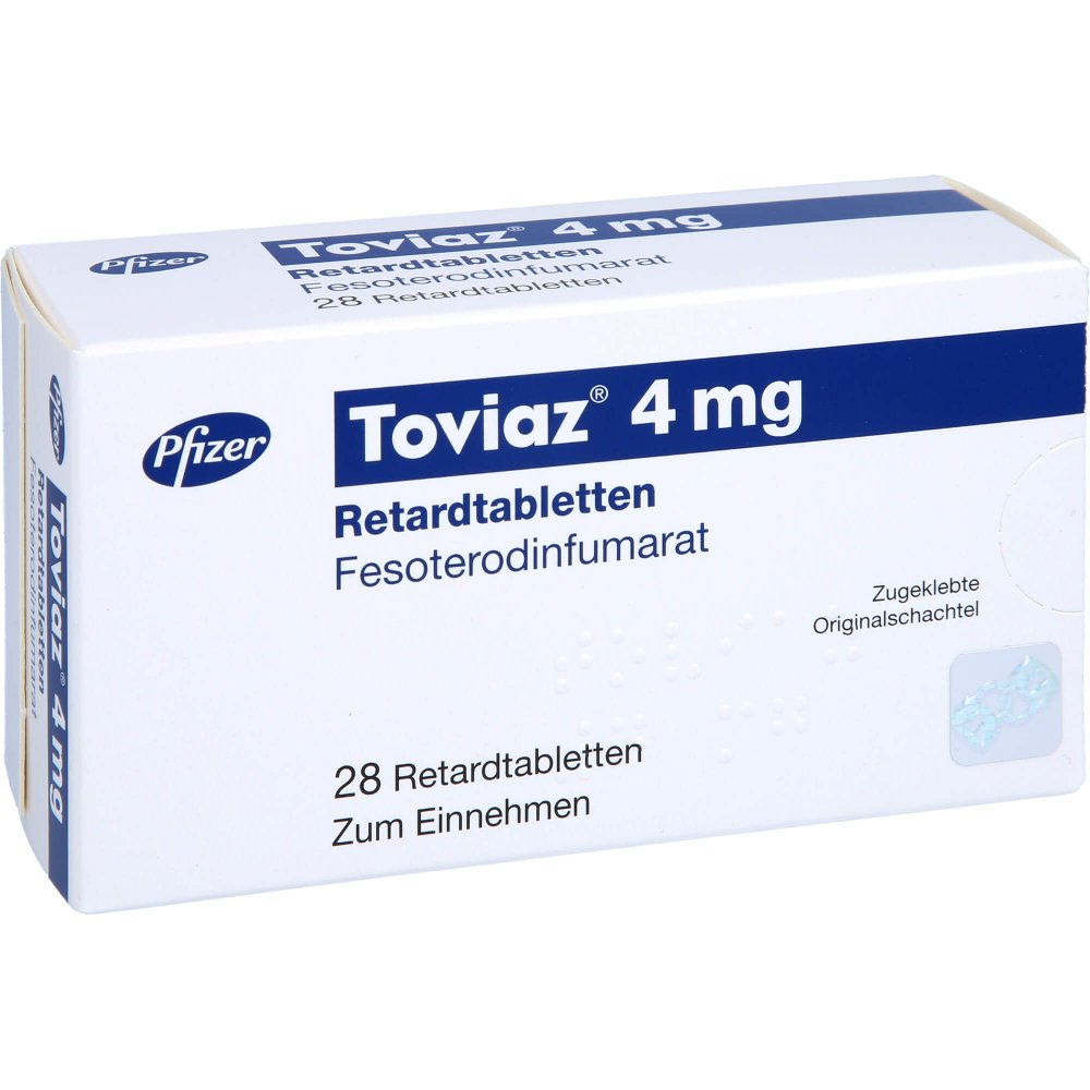 Toviaz 4 mg Retardtabletten 28 stk günstig bei apo.com