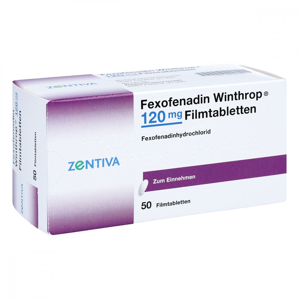 Fexofenadin Winthrop 120mg 50 stk günstig bei apo.com