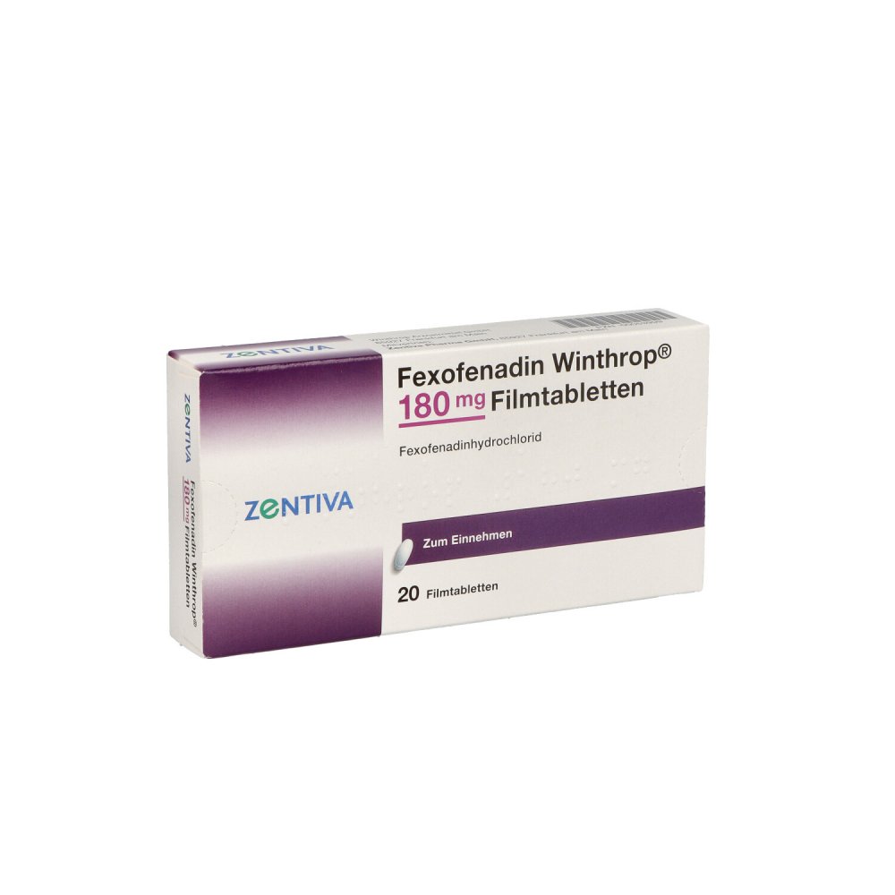 Fexofenadin Winthrop 180mg 20 stk günstig bei apo.com